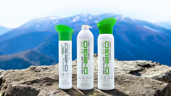 O-2GO Oxygen Can - Pure Oxygen for Enhanced Performance and Wellness